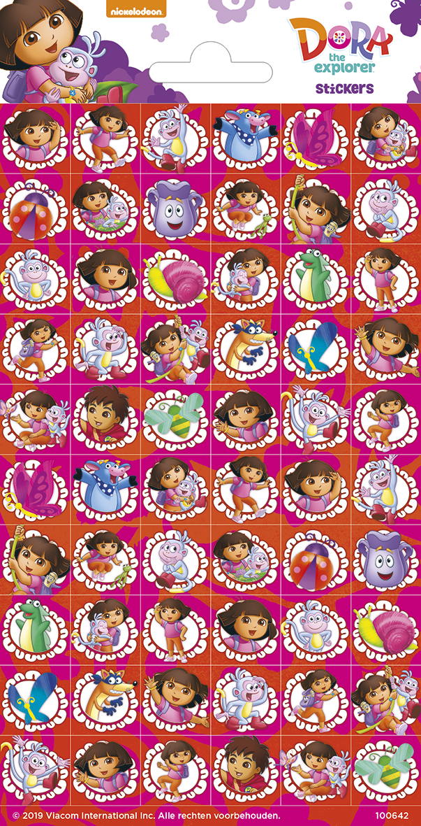 Pegatinas Dora (mini) - Globos Europe