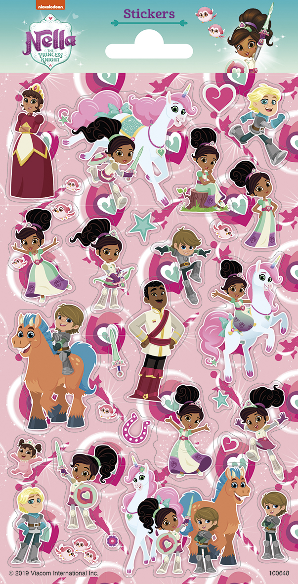 Twinkle Stickers Nella the Princess Knight - Globos Europe