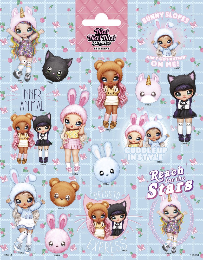 Stickers Large Na!Na!Na! Surprise - Globos Europe