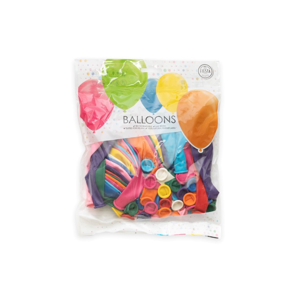 50 Balloons 12" mixed - Globos Europe