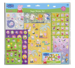 Super sticker set Peppa Pig - Globos Europe
