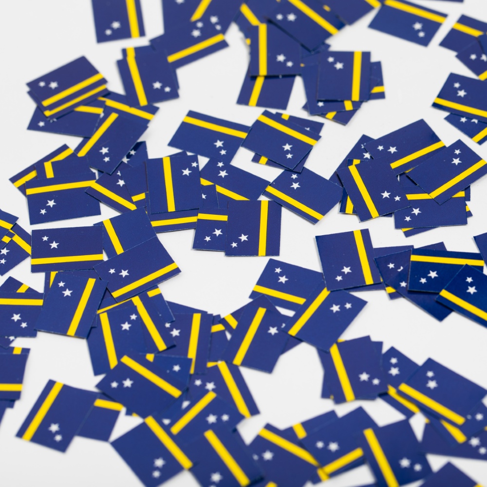 Table confetti paper 150pcs Curaçao - Globos Europe