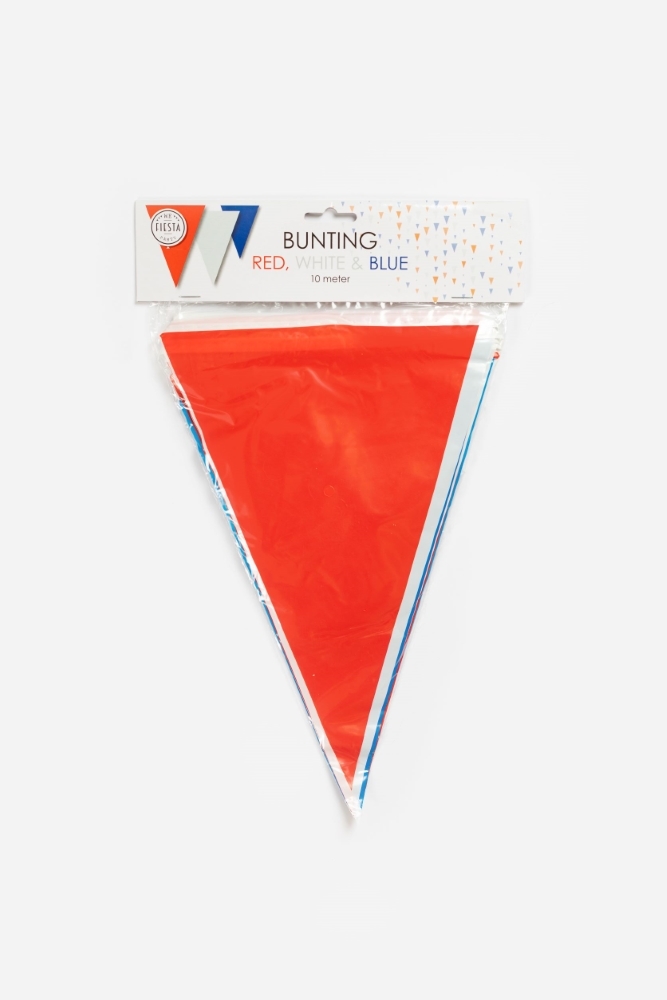 Wimpel PE 10m rot/gelb Größe Fahnen: 20x30cm - Globos Europe