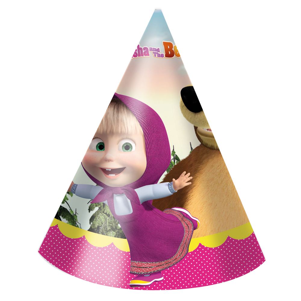 6 Hats - Masha and The Bear - Globos Europe