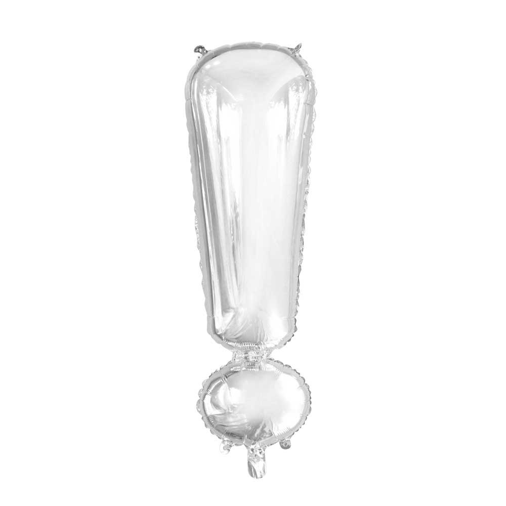 Ballon en aluminium 34" ! argent - Globos Europe