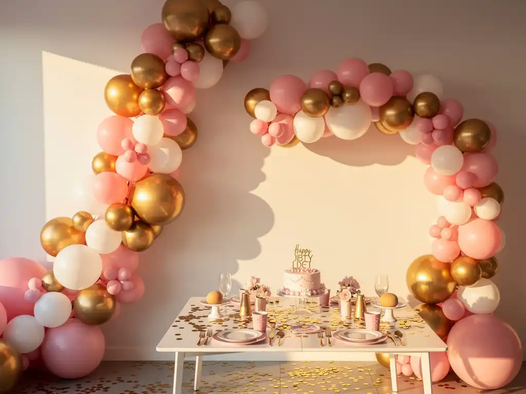 Was ist der Unterschied zwischen Ballongirlanden und Ballonbögen bei ...